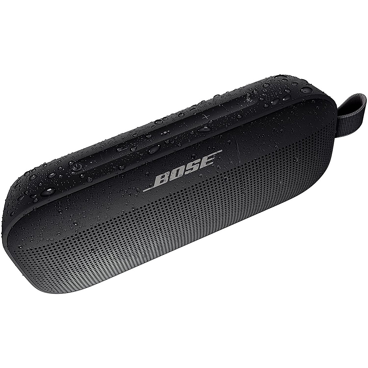 Bose SoundLink Flex Bluetooth Portable Speaker, Wireless Waterproof Speaker for Outdoor Travel - Black (Renewed)