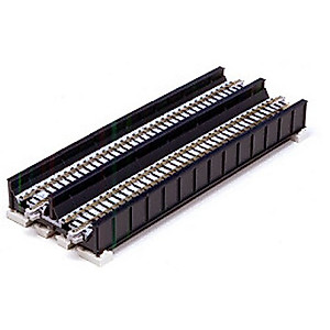 Kato USA Inc. N 186mm 7-5/16 Double Plate Girder Bridge Black KAT20458 N Track