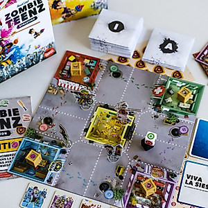Zombie Teenz Evolution | Sequel to The #1 Kids Game on BoardGameGeek | Cooperative Game for Kids and Families | Ages 8+ | 2 to 4 Players | 15 Minutes