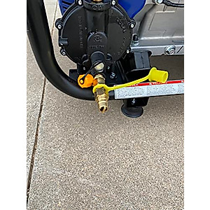 DOZYANT 5 feet Propane Regulator Hose and 3/8 inch Female Quick Connect for Mr Heater F271803 Big Buddy Indoor Outdoor Heater and Most Gas Grill, Fire Pit