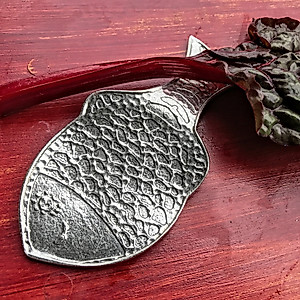 Crosby & Taylor Somethin's Fishy Pewter Spoon Rest