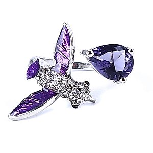 Women Hummingbird Ring Adjustable Finger Rings Superior Quality and Creative