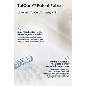 TotAha Baby Sleep Sacks 3-Pack, Stretchy Sleepsack, Silky Comfort, Buttery Soft, Swaddle Transition Sleeping Bag, 2-Way Safe Zippers, Wearable Blanket Baby Sleep Bag for 0-3-6-12-18-24 Months 0.5 TOG