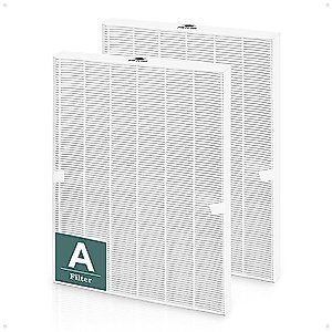115115 HEPA Filter A Replacement for Winix PlasmaWave C535, 5300, 5300-2, 5500, 5500-2, 6300, 6300-2, P300, AM80, AM90 Air Purifier, 2 Pack True HEPA Size 21 Filter