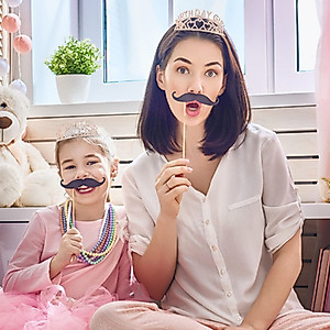 AOPRIE Birthday Girl Tiara for Women Gold Birthday Girl Headband Happy Birthday Tiara and Crown for Women Rhinestone Crystal Decor …