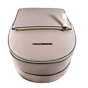 Michael Kors Adina Kenly Backpack Powder Blush Pink Pebbled Leather