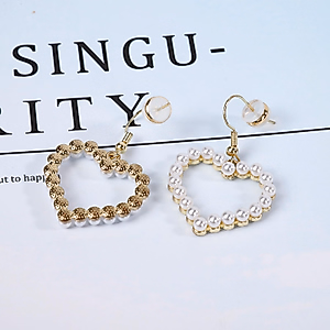 Earring Backs, 18K Gold Silicone Earring Backs for Studs/Droopy Ears, Locking Secure Rubber Earring Backs for Heavy Earring, No-Irritate Hypoallergenice Soft Clear Earring Backs Replacements(10 Pairs)