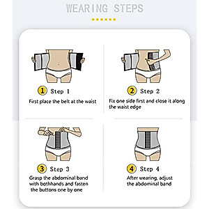 Hshsyp Waist Trainer Corset for Women, Underbust Zipper Corset Body Shaper for Tummy Control