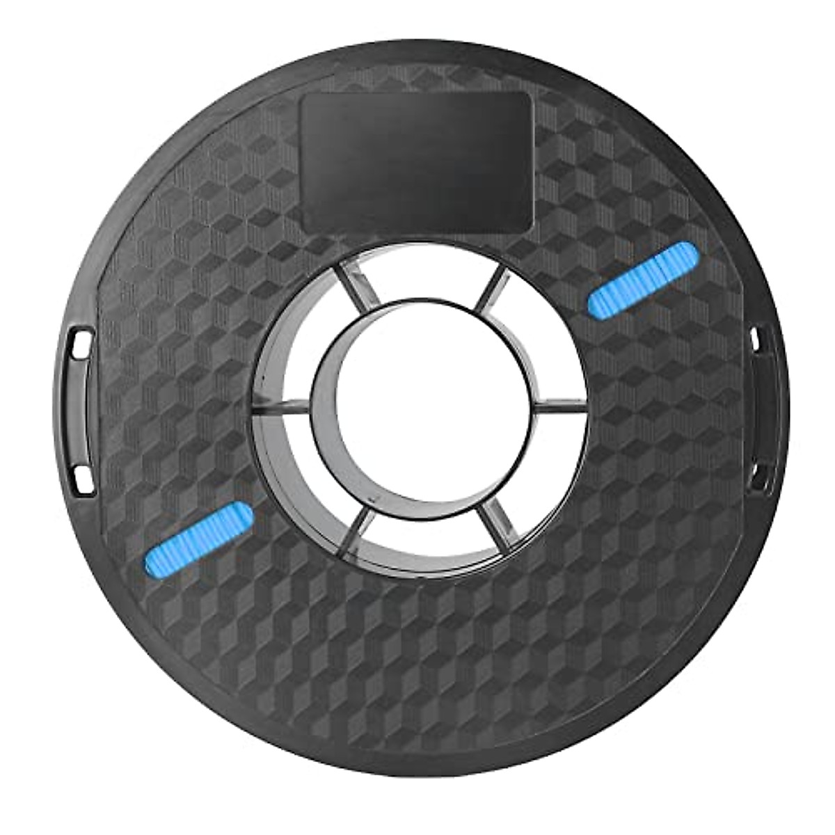 3D Printer Roll Filament, Smokeless Plastic Shell 1kg Spool 1.75mm PLA Print Filament High Accuracy for Industrial Devices(Sky Blue)