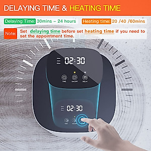 DOACE Upgraded Towel Warmer Bucket, 26L Large Towel Warmers with Auto Keep Warm, Heat Time 20/40/60 Min Adjustable and Delay Time Up to 24 Hours, Hot Towel Warmer for Bathroom, Gift for Mother's Day