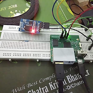 DS3231 AT24C32 IIC RTC Module Clock Timer Memory Module Beats Replace DS1307 I2C RTC Board (Batteries not Included) + 20 PCS Male to Female Jumper Wire Cable