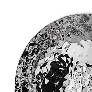 Alessi "Joy n11" Round Basket in 18/10 Stainless Steel Mirror Polished, Silver