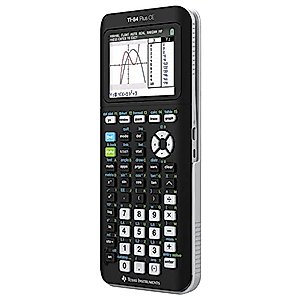 Texas Instruments TI-84 Plus CE Graphing Calculator, Black (Renewed)