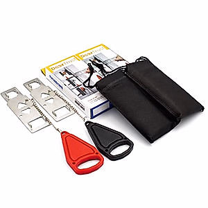 Portable Door Lock for Added Security & Safety. Ideal for Privacy & Protection at Home, Bedroom, School Dorm Room and Hotel. Essential to Travelers, Homeowners & Renters - 2 Pack