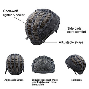 Kalyss 28 Inches Women's Silky Long Straight Black Wig Heat Resistant Synthetic Wig With Bangs Hair Wig for Women