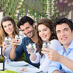 Censen 4 Pcs Teacher Appreciation Gifts Teacher Wine Tumbler with Lid and Straw Brush 12 oz Insulated Stainless Steel Teacher Tumbler Teacher Cup Women Teachers Gifts Wine Mug for Graduation Birthday