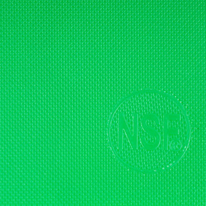 Professional Plastic Cutting Board, HDPE Poly for Restaurants, Dishwasher Safe and BPA Free, 24 x 18 x 0.5 Inches, Green