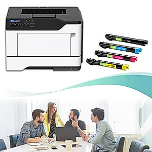 GREENBOX Compatible 7800 High Yield Toner Cartridge Replacement for Xerox 106R01569 106R01566 106R01567 106R01568 for Phaser 7800 7800DN 7800DX 7800GX Printer (4 Pack)