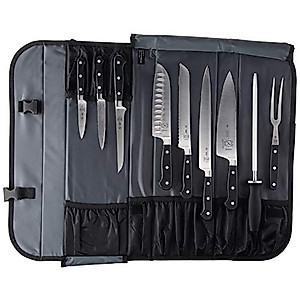 Mercer Culinary 10-Piece Forged Renaissance Knife Set,Black