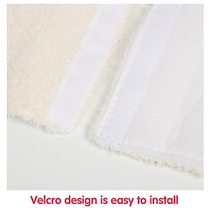 Car Seat Belt Pad,MoreChioce Universal Seat Belt Shoulder Strap Cover Comfortable Seatbelt Protector Pad with Sweet Pattern for Car and Backpack,Rabbit#B