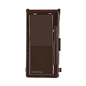Leviton Decora Digital Dimmer Switch Color Change Faceplate with locator light, DDKIT-B, Brown, 1 Count (Pack of 1)