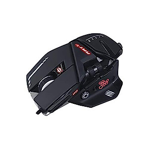 Mad Catz The Authentic R.A.T. 6+ Optical Gaming Mouse, Black