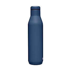 CamelBak Horizon 25oz Water Bottle - Insulated Stainless Steel - Wine Compatible - Leak Proof - Navy