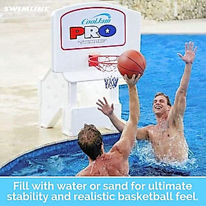 Swimline Cool Jam Pro Poolside Basketball Super-Wide