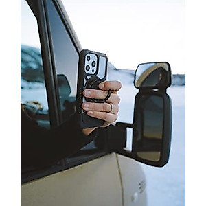 Rokform - Magnetic Sport Ring Grip and Stand, Thin Metal Cell Phone Ring Holder, Specially Designed for Rokform iPhone & Samsung Twist Lock Cases (Black)