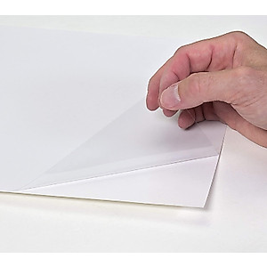 Grafix Clear, 9 x 12” Sheets, Static Film, Create Your Own Window Clings and Temporary Decorations, Just Stick to Any Glass, Acrylic, or Glossy Surface(KCF6C), 6 Count (Pack of 1)