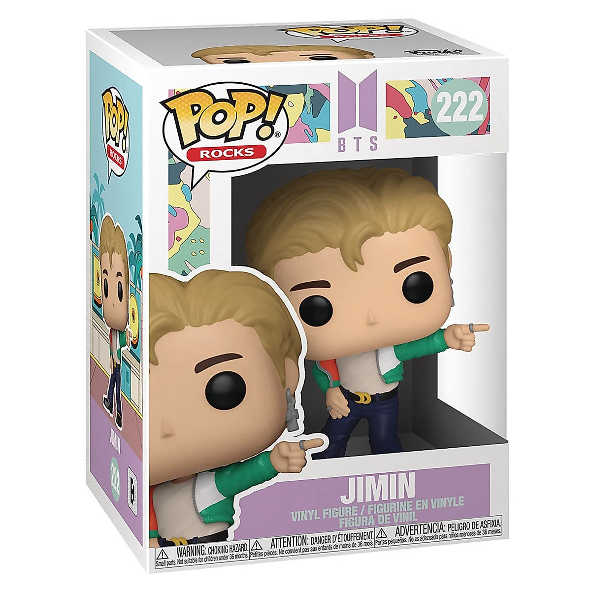 POP BTS - Dynamite - Jimin Funko Vinyl Figure (Bundled with Compatible Box Protector Case)