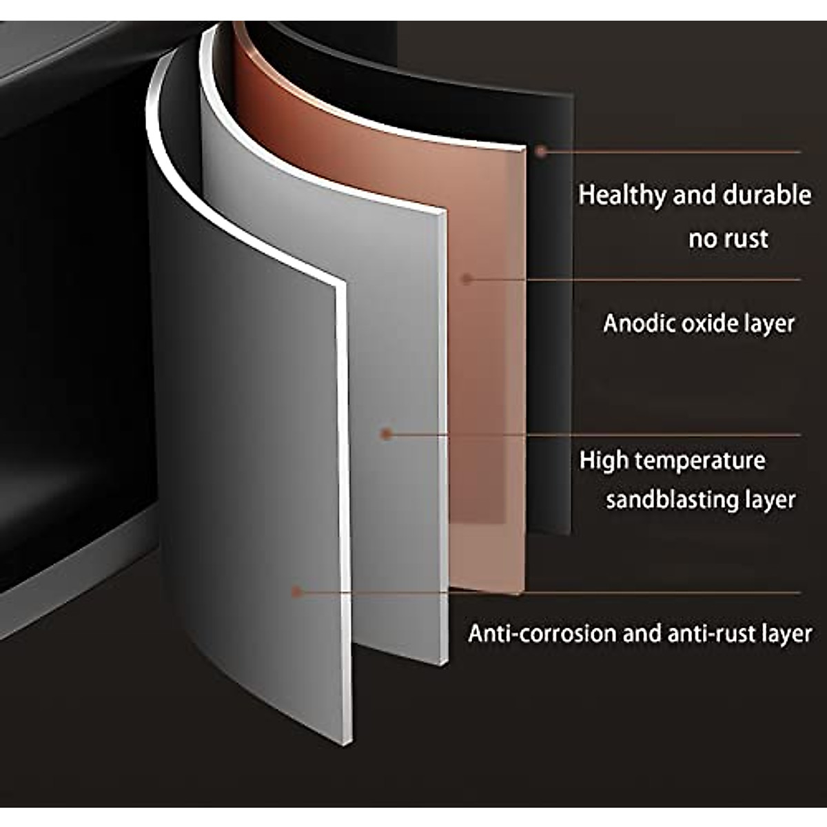 HOMHII Shower Caddy 2-Pack Aluminum Bathroom Organizer No Drilling Shower Shelves Black With Towel Bar And Removable Hooks