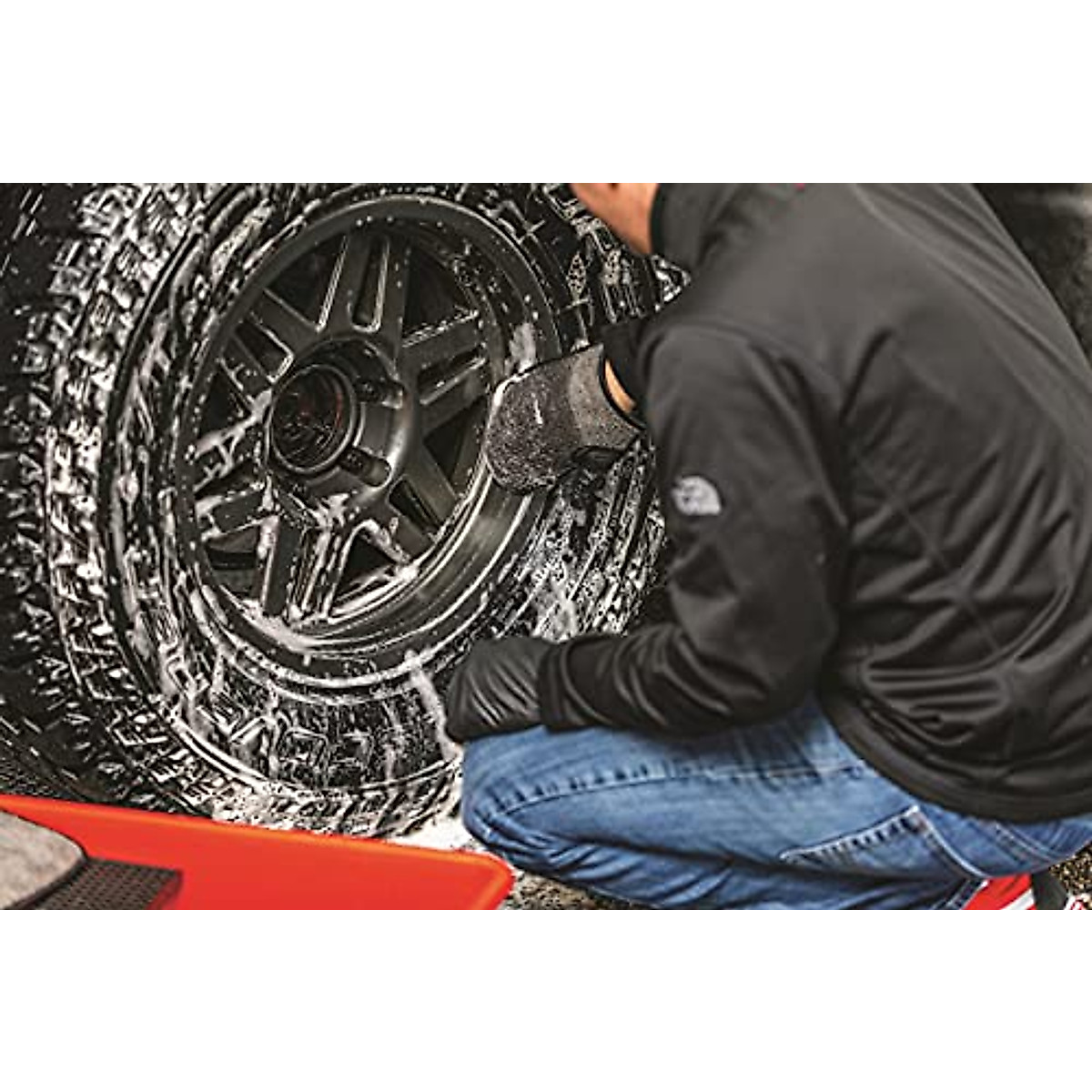 Griot's Garage 11820 Microfiber Wheel Wash Mitts (Set of 2)