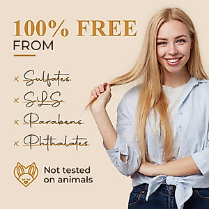 Intea Hair Mask for Blonde, Dyed or Rinsed Hair - 8.3 oz - Restores Damaged Highlights - Paraben and Ammonia Free - With Chamomile Extract