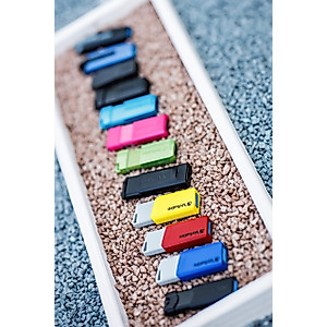 Verbatim 98698 64 GB Slider USB Drive - Black