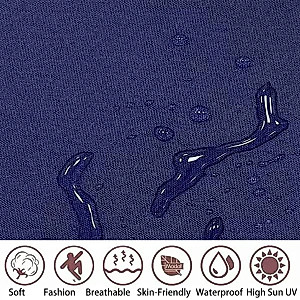 Yefound Outdoor Chair Cushions, Waterproof Tufted Bench Cushion for Outdoor Furniture, Garden Recliner Seat Cushions Waterproof Sofa Pads 40" x 20", Dark Grey, 1 Pack