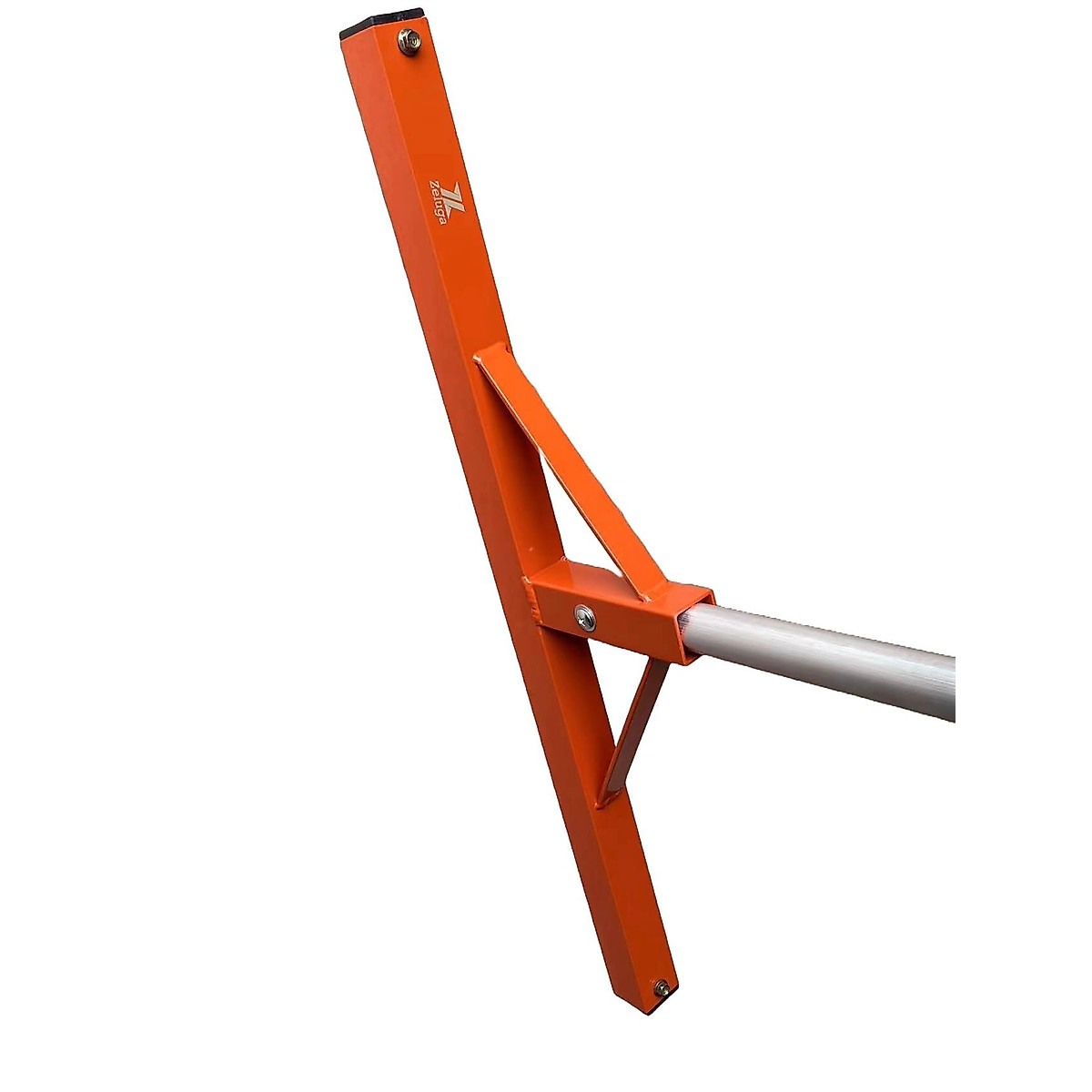 Zeluga 10-237 24in. T-Bar Handheld Magnet Sweeper, Orange