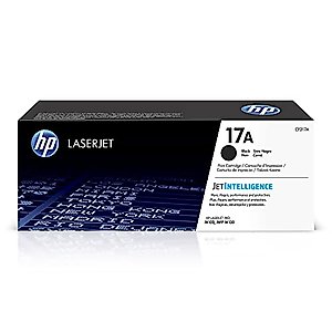 HP 17A Black Toner Cartridge | Works with HP LaserJet Pro M102 Series, HP LaserJet Pro MFP M130 Series | CF217A