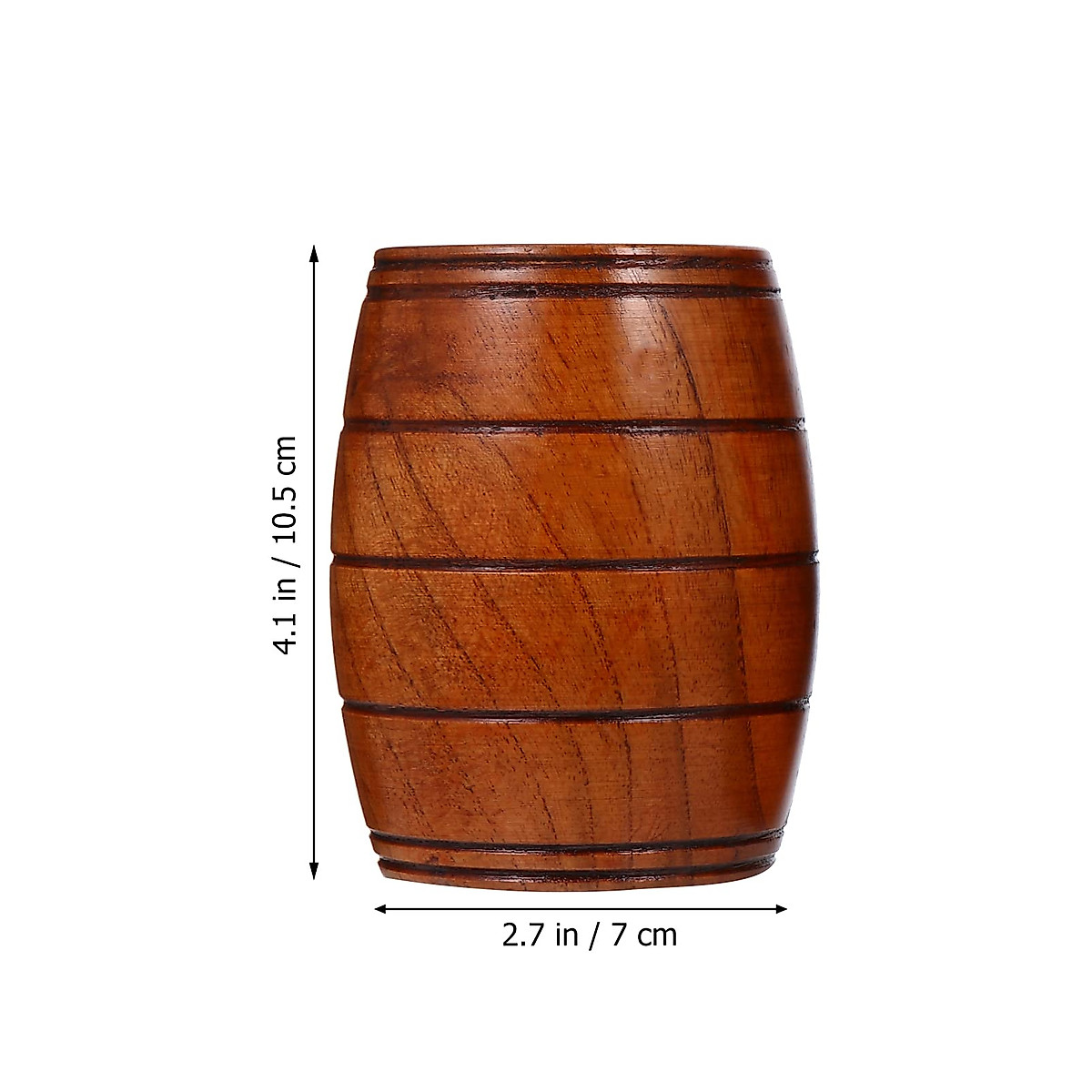 Cabilock Vintage Tea Cups 6 pcs Mugs Antique Drinkware Bar Tea Mug Drinking Japanese Cream Drinks Cups Cup Beverage Wine Champaign for Multipurpose Delicate Style Wood Hot Modeling Ice Vintage Cups