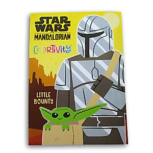 Colortivity The Mandalorian Baby Yoda Coloring and Activity Book Cover Varies 80 Pages