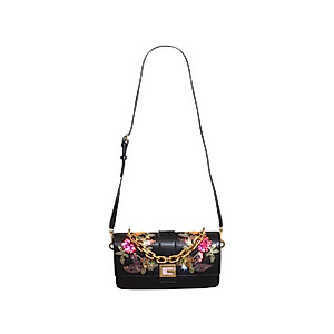 GUESS Morada Crossbody Flap Black Multi One Size