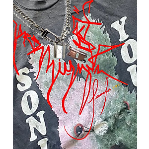 Premium Label - Bad Habits - Luxury Razor Blade Silver Charm .925 Plata Punk, Gothic, Streetwear, Dog Tag, Curb Grunge Chain - Made in JAPAN