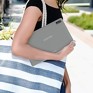 YUMKEM Tablet 10.1 inch, 4GB RAM 64GB Storage, Android 11 Go, 10 inch Android Tablets, 1280 X 800 IPS HD Display, Large Battery, Dual Camera, WiFi Only, Grey