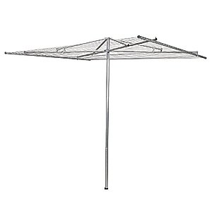 Household Essentials 17135-1 Outdoor Parallel Style Clothes Dryer with Steel Arms | 30 Lines to Hang Wet Laundry