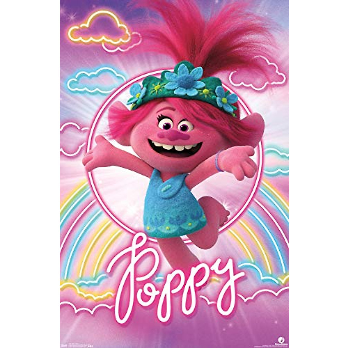Trends International DreamWorks Trolls 2 - Poppy Wall Poster, 22.375" x 34", Unframed Version
