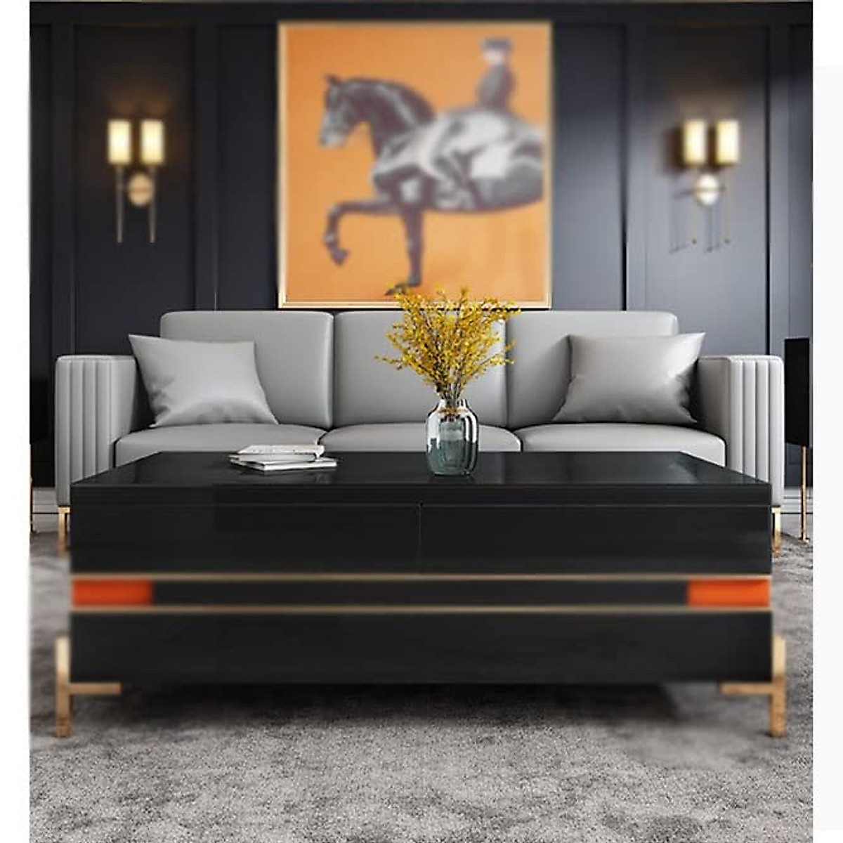 JFGJL Leisure Sofa Single Double Three Seat Lazy Sofa Hotel Bar Small Apartment Living Room Soft Armchair