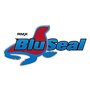 BLUSEAL BSWR5850 Retractable Hose Reel with 5/8" x 50' Hot Water Rubber Hose, 6' Lead-in, 500 PSI, Brass Fittings, Swivel Mount Hose Reel, 9 Pattern Spray Nozzle