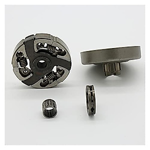ZIMAGU 3/8"-7T Clutch Drum Needle Bearing Rim Sprocket Kit Compatible with Husqvarna 288 281 288XP 281XP 181 Garden Chainsaw Spare Parts