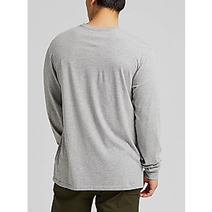 Burton Men's Colfax Long Sleeve T-Shirt, Gray Heather, L