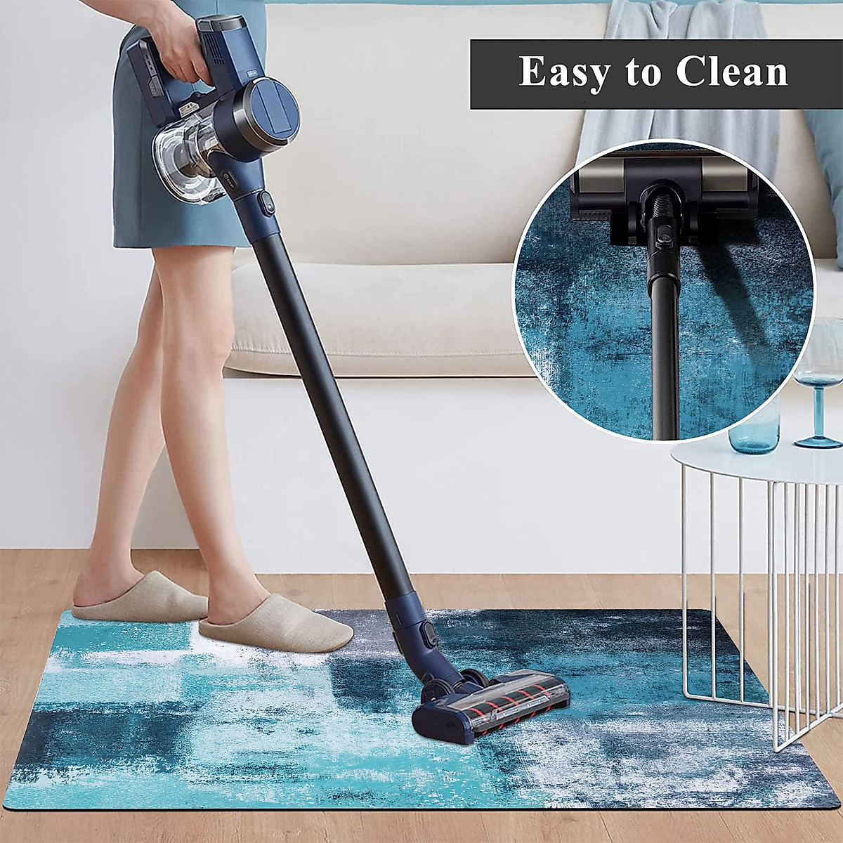 Pauwer Office Chair Mat for Hardwood Floors, 36'' x 48'' Computer Gaming Rolling Chair Mat, Low-Pile Desk Chair Mat Floor Mat Carpet Large Anti-Slip Floor Protector for Home Office